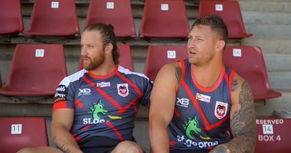 Reunited Sims brothers happy to step on each other's toes | NRL.com
