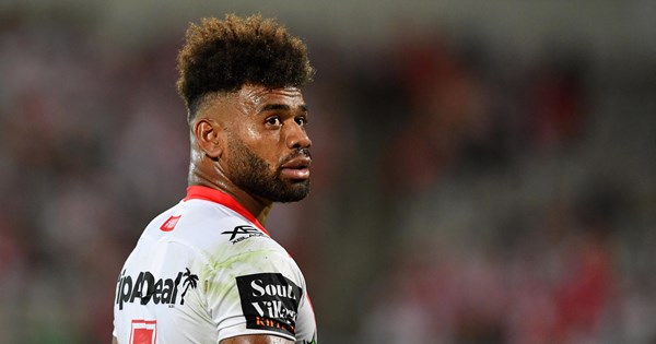 Dragons rookie Mikaele Ravalawa's sorrow for Christchurch | NRL.com