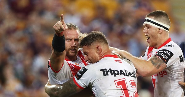 Korbin Sims set to lead return of St George Illawarra Dragons sidelined ...