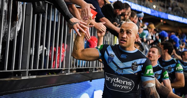 Parramatta Eels and NSW Origin winger Blake Ferguson can take his Blues ...