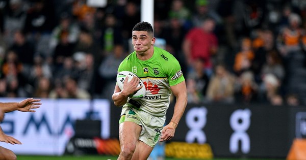 Bailey Simonsson's journey from rugby schoolboy to Canberra Raiders ...