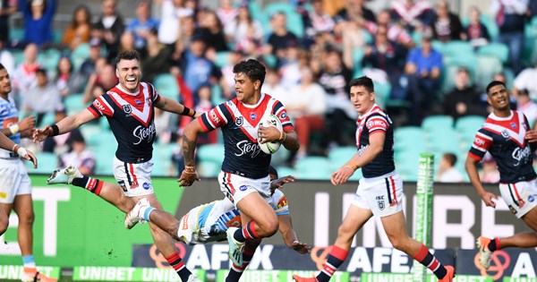 Brett Morris scores 150th try as Sydney Roosters outclass Gold Coast ...