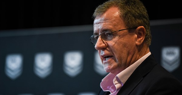 NRL head of football Graham Annesley says high tackles virtually ...
