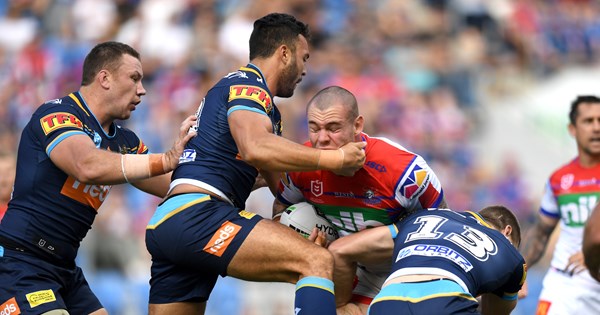Titans v Knights - Round 6, 2019 - Match Centre | NRL.com