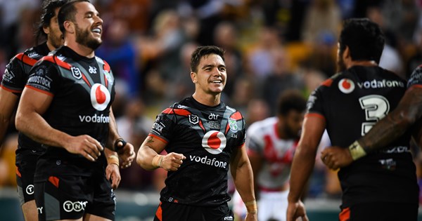 Warriors break drought in happy Nikorima homecoming | NRL.com
