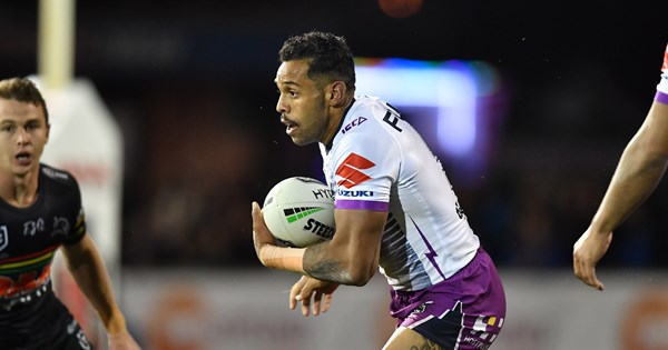 Try-hungry Josh Addo-Carr adjusting to new combination with Melbourne ...