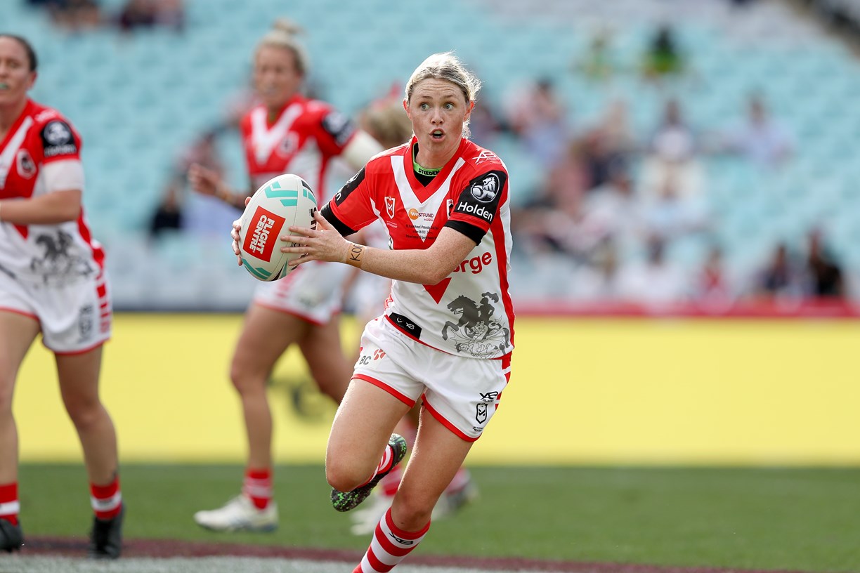 2019 NRLW grand final, Brisbane Broncos v St George Illawarra Dragons ...