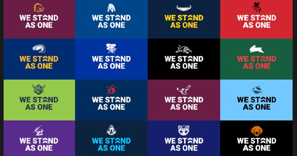 NRL fans stand as one | NRL.com