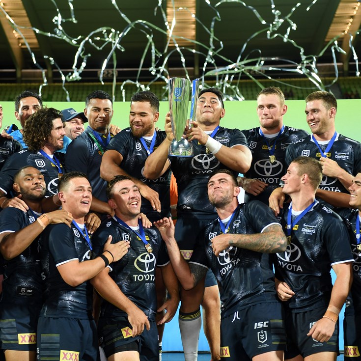 NRL 2020: Nines, highlights, final, Cowboys, Dragons, premiers, match ...