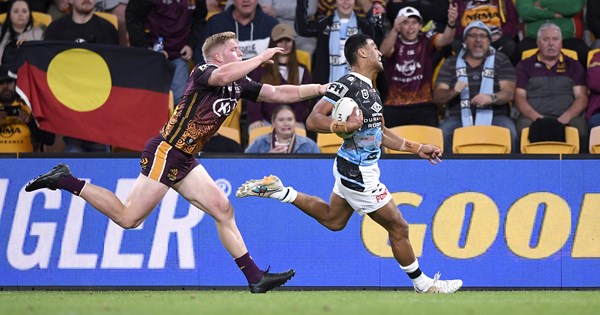 NRL 2020: Cronulla Sharks strike late to beat Brisbane Broncose | NRL.com