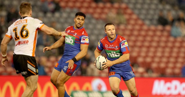 NRL 2021: Newcastle Knights, Blake Green, half tracking well for quick ...