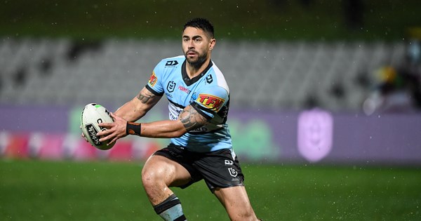 NRL 2020: Round 13 tackle of the week, Shark Shaun Johnson reigns in ...