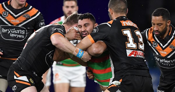 NRL 2020: South Sydney Rabbitohs, Alex Johnston, re-signed flyer ...
