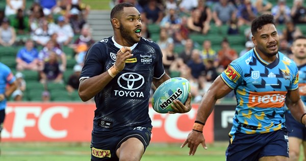 Cowboys hand speedster Tabuai-Fidow a debut | NRL.com
