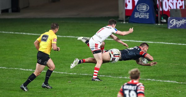 NRL 2020: Sydney Roosters down Dragons but lose Victor Radley and Sam ...
