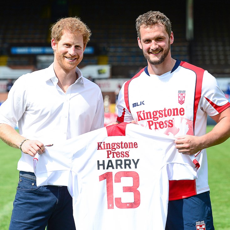 Prince Harry fronts rugby league mental fitness charter - NRL