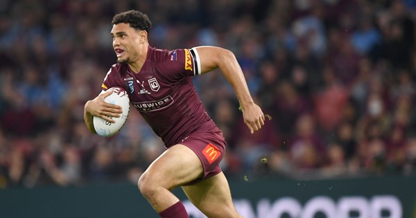 State of Origin 2021: Queensland Maroons, Xavier Coates, Game II ...
