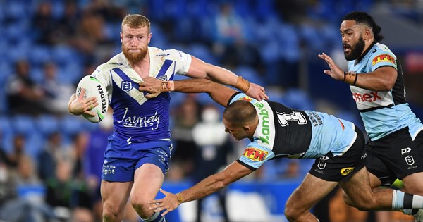 NRL 2021: Canterbury Bulldogs Luke Thompson's efforts in vain | NRL.com