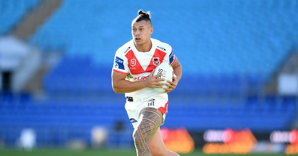NRL 2021: St George Illawarra Dragons, Tyrell Fuimaono, forward happy ...
