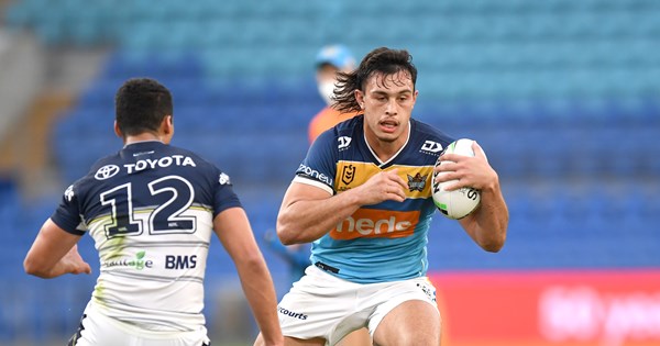 NRL 2021: Gold Coast Titans, Tino Fa'asuamaleaui, lock's VB Hard Earned ...