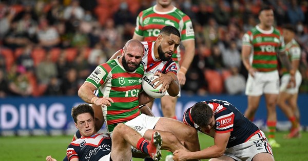 NRL 2021: VB Hard Earned, Mark Nicholls, Rabbitohs prop starting to ...