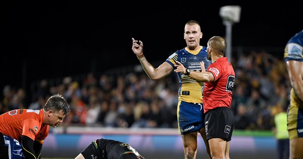 NRL 2021: Graham Annesley responds to referee critics over semi-finals ...