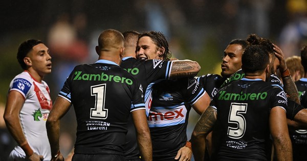 NRL: Cronulla Sharks, St George Illawarra Dragons, Nicho Hynes and ...