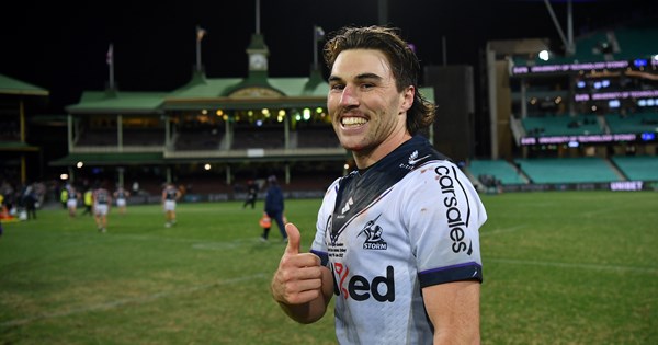 NRL 2022, Grant Anderson, Melbourne Storm, Rookie's memorable debut ...