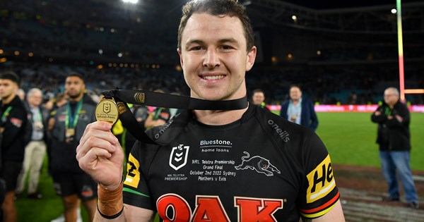 NRL 2022, Clive Churchill Medal, Penrith Panthers fullback Dylan ...