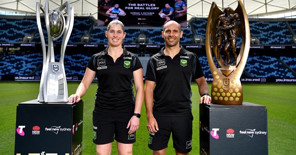NRL 2022, Grand Final, Ashley Klein and Kasey Badger to referee NRL and ...