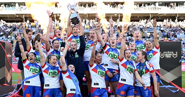 On the up and Upton: No.1 gun leads Knights to maiden NRLW title | NRL.com