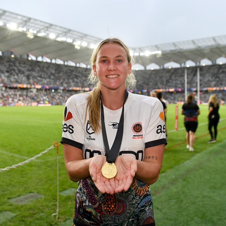 Official Womens State Of Origin U18 Profile Of Jaime Chapman For New