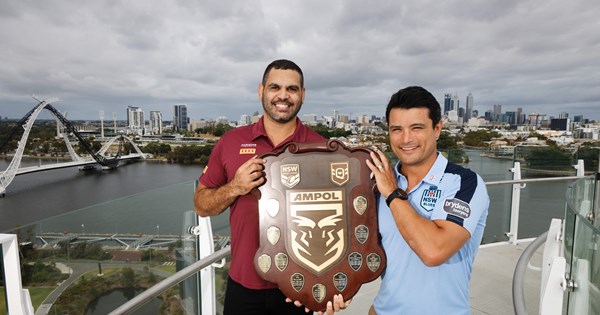 Catch the Origin shield across Perth this week! | NRL.com