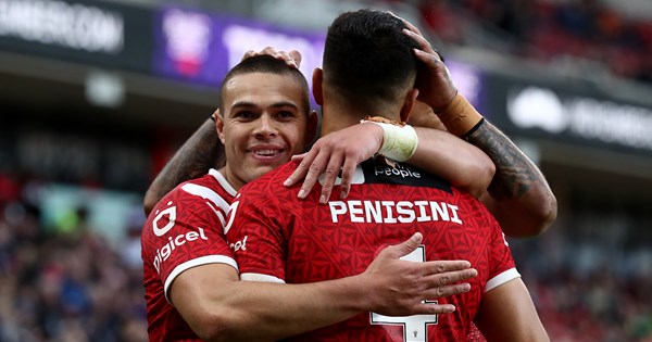 Tonga hit record score against Cook Islands | NRL.com