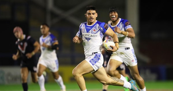 May scores four as Samoa beat France to advance | NRL.com