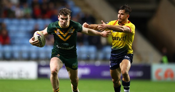 NRL 2022: World Cup, Penrith Panthers, Australia Kangaroos, Liam Martin ...