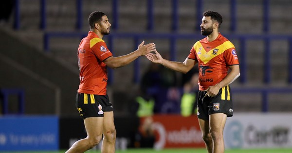 World Cup 2022, PNG Kumuls, Nene MacDonald, Kumuls rising up and ...