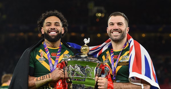 NRL 2022: World Cup, Australia Kangaroos, Toa Samoa, Old Trafford ...