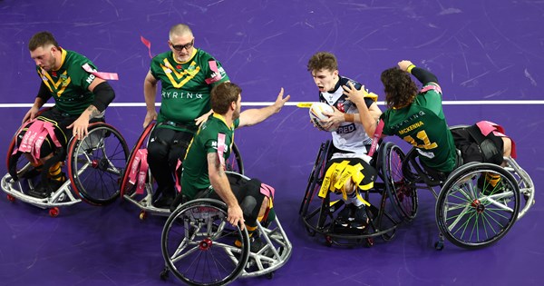 NRL 2022: World Cup, wheelchair, Brett Clarke, Jack Brown, Tom Coyd ...