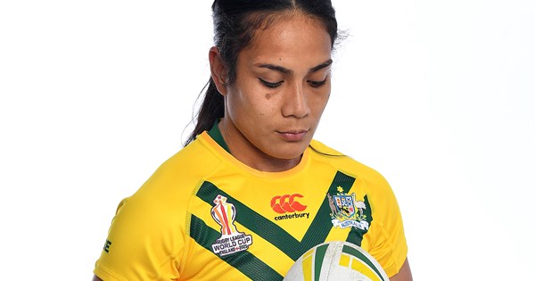 NRLW 2022 Women's Rugby League World Cup, Simaima Taufa, Jillaroos ...