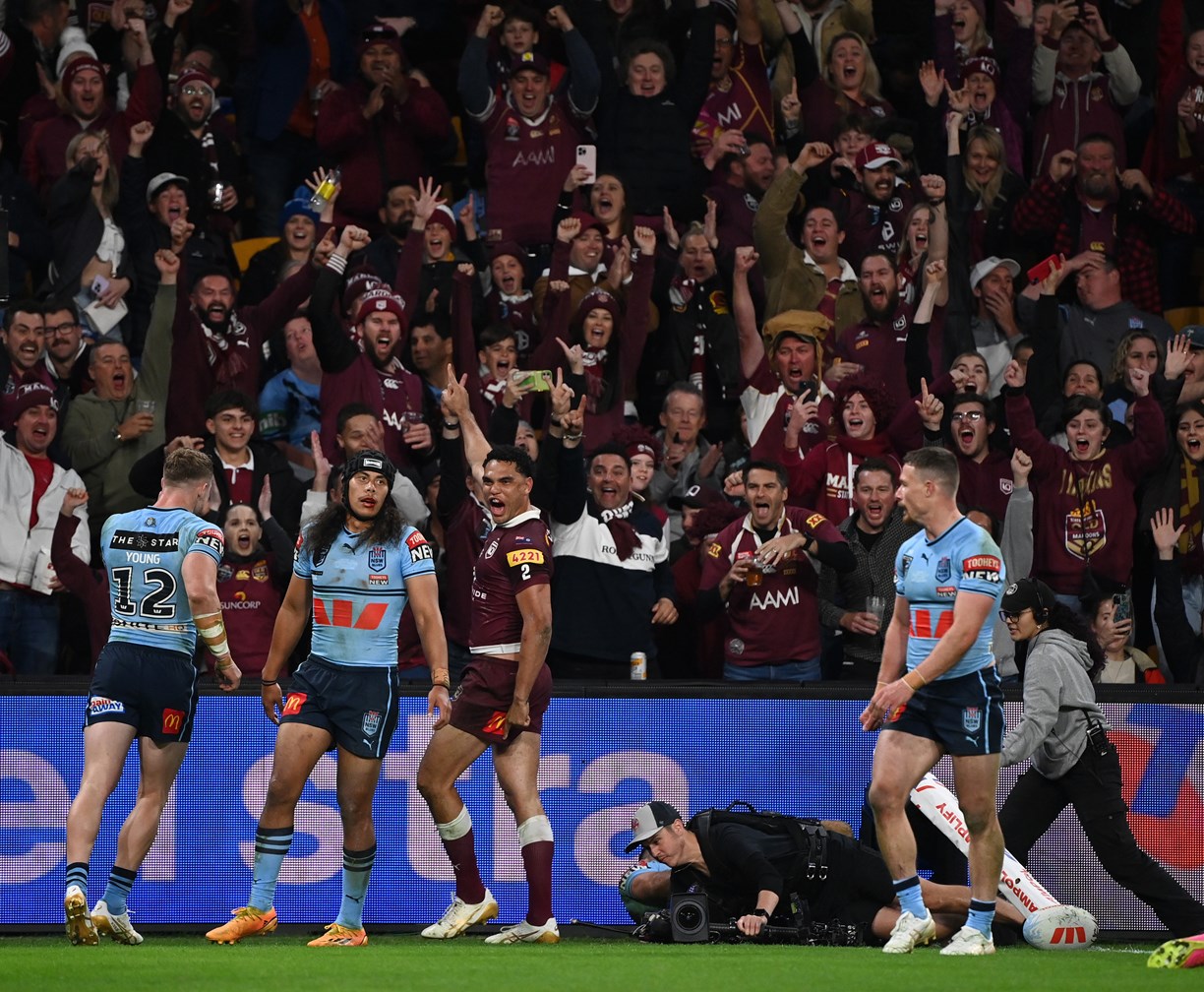 State of Origin 2023, Best photos from Game Two, Maroons celebrations ...