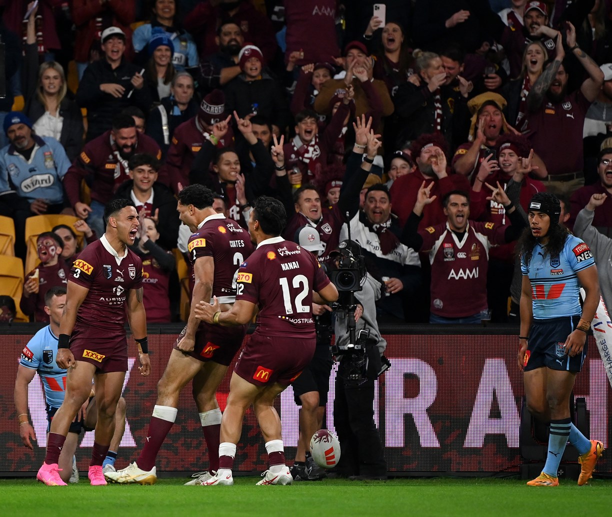 State of Origin 2023, Best photos from Game Two, Maroons celebrations ...
