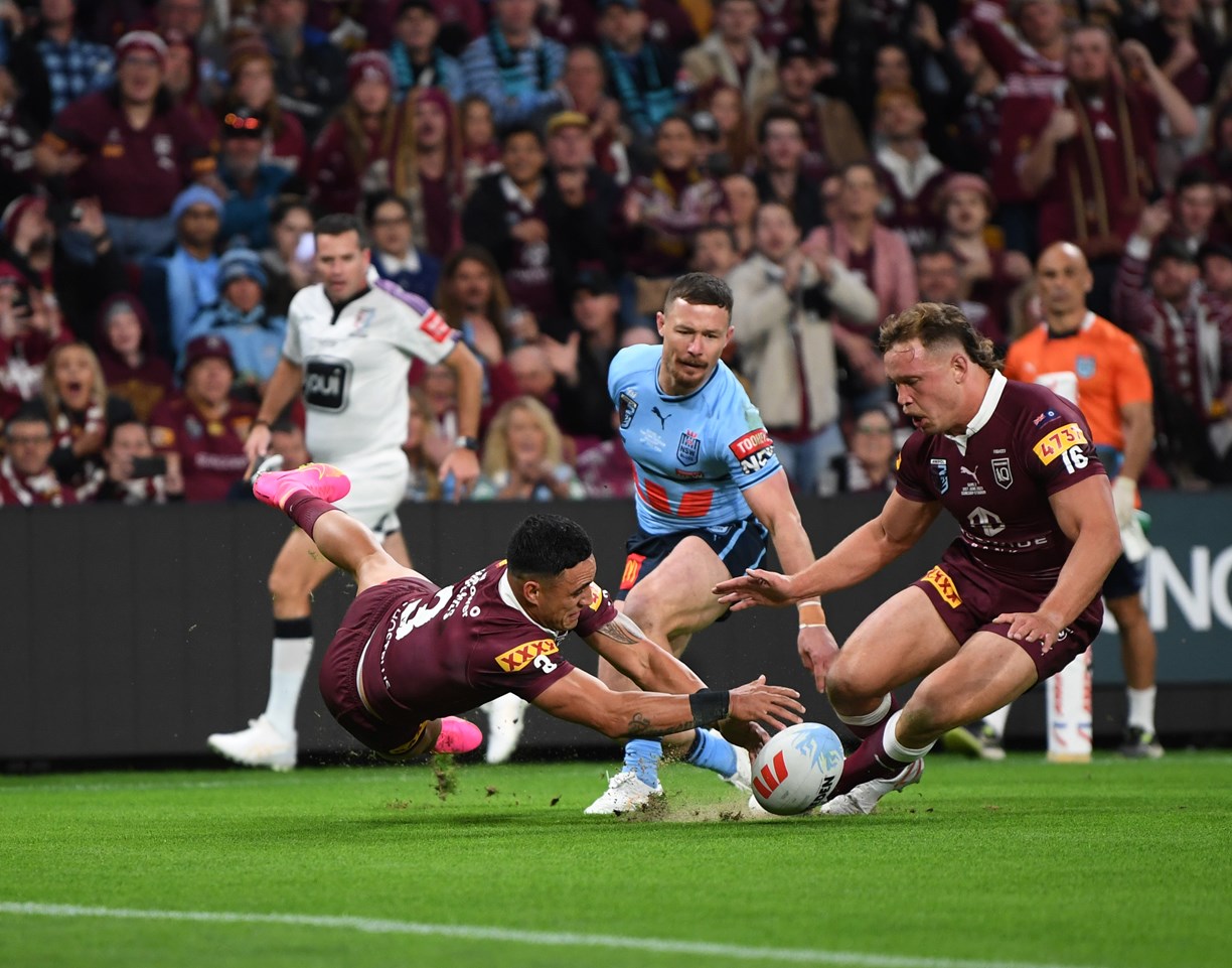 State of Origin 2023, Best photos from Game Two, Maroons celebrations ...