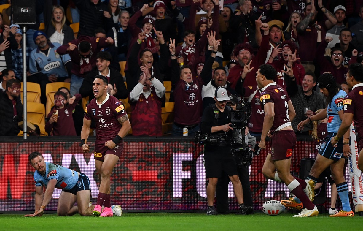 State of Origin 2023, Best photos from Game Two, Maroons celebrations ...
