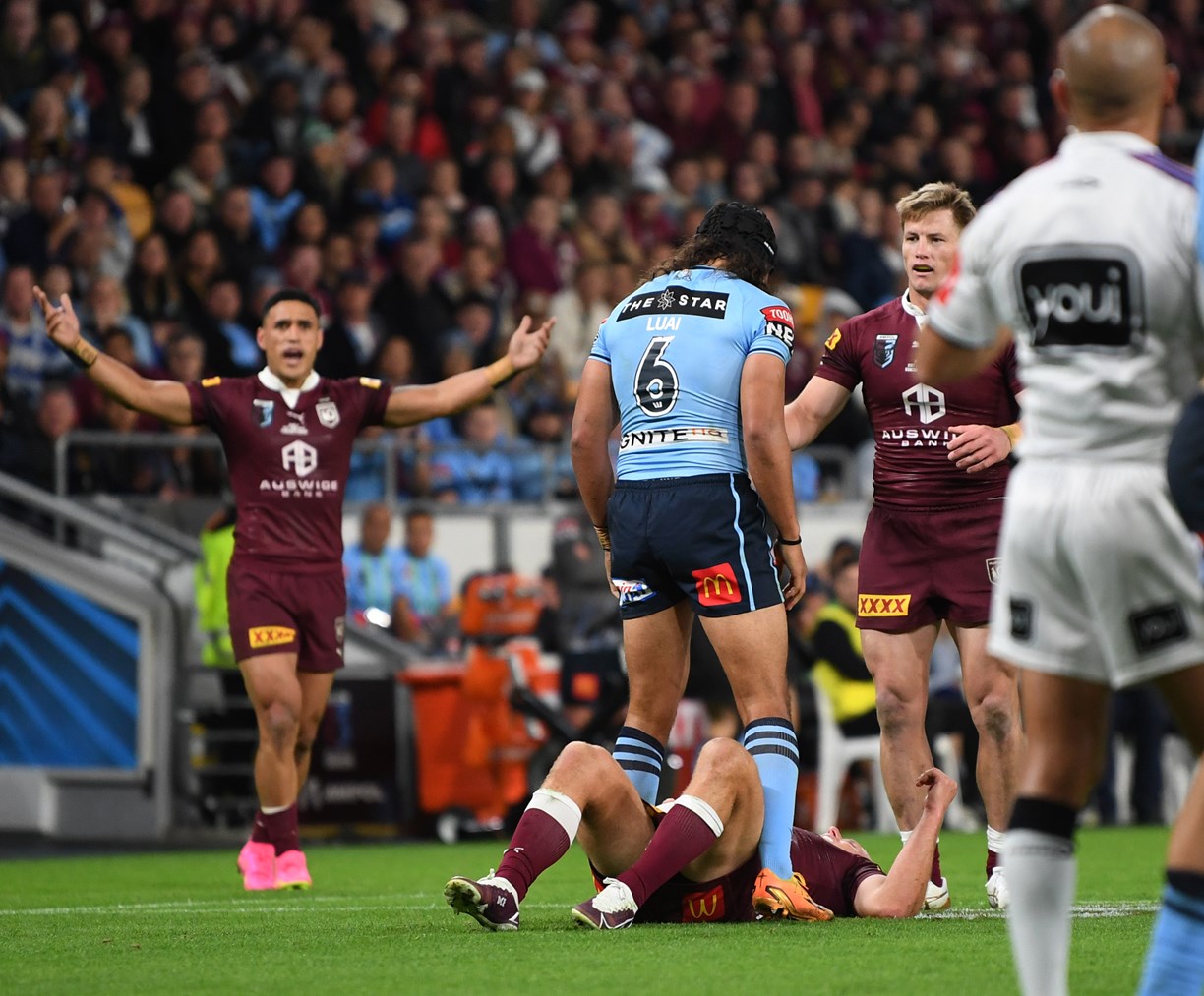 State of Origin 2023, Best photos from Game Two, Maroons celebrations ...