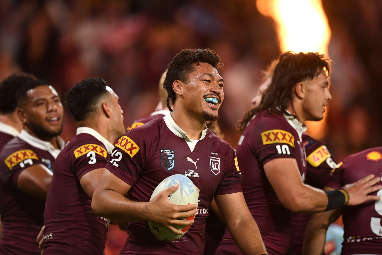 State of Origin 2023, Best photos from Game Two, Maroons celebrations ...
