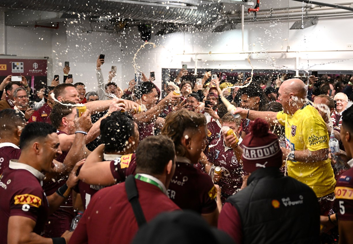 State of Origin 2023, Best photos from Game Two, Maroons celebrations ...