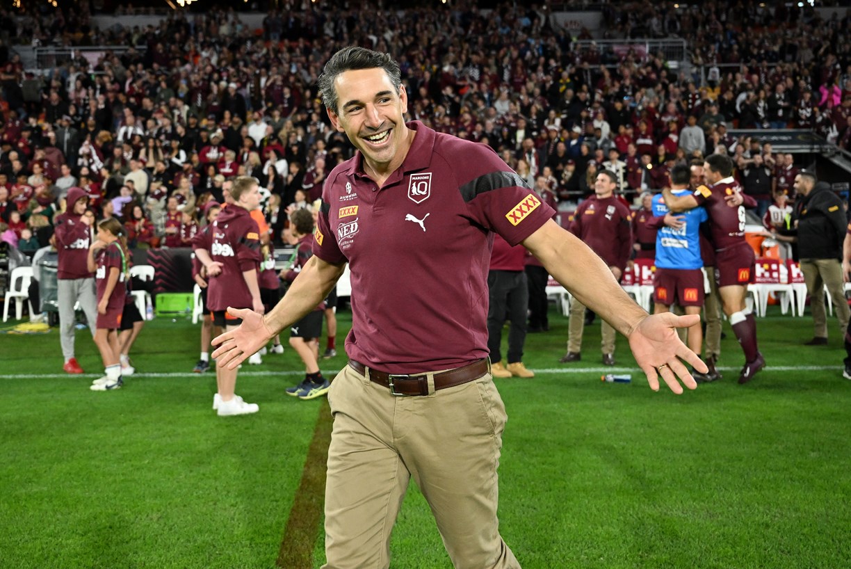 State of Origin 2023, Best photos from Game Two, Maroons celebrations ...