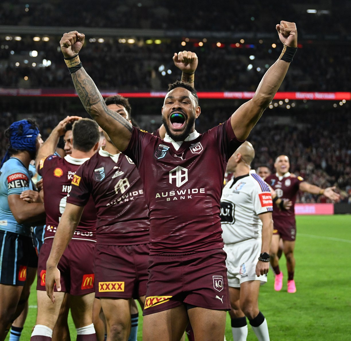 State of Origin 2023, Best photos from Game Two, Maroons celebrations ...