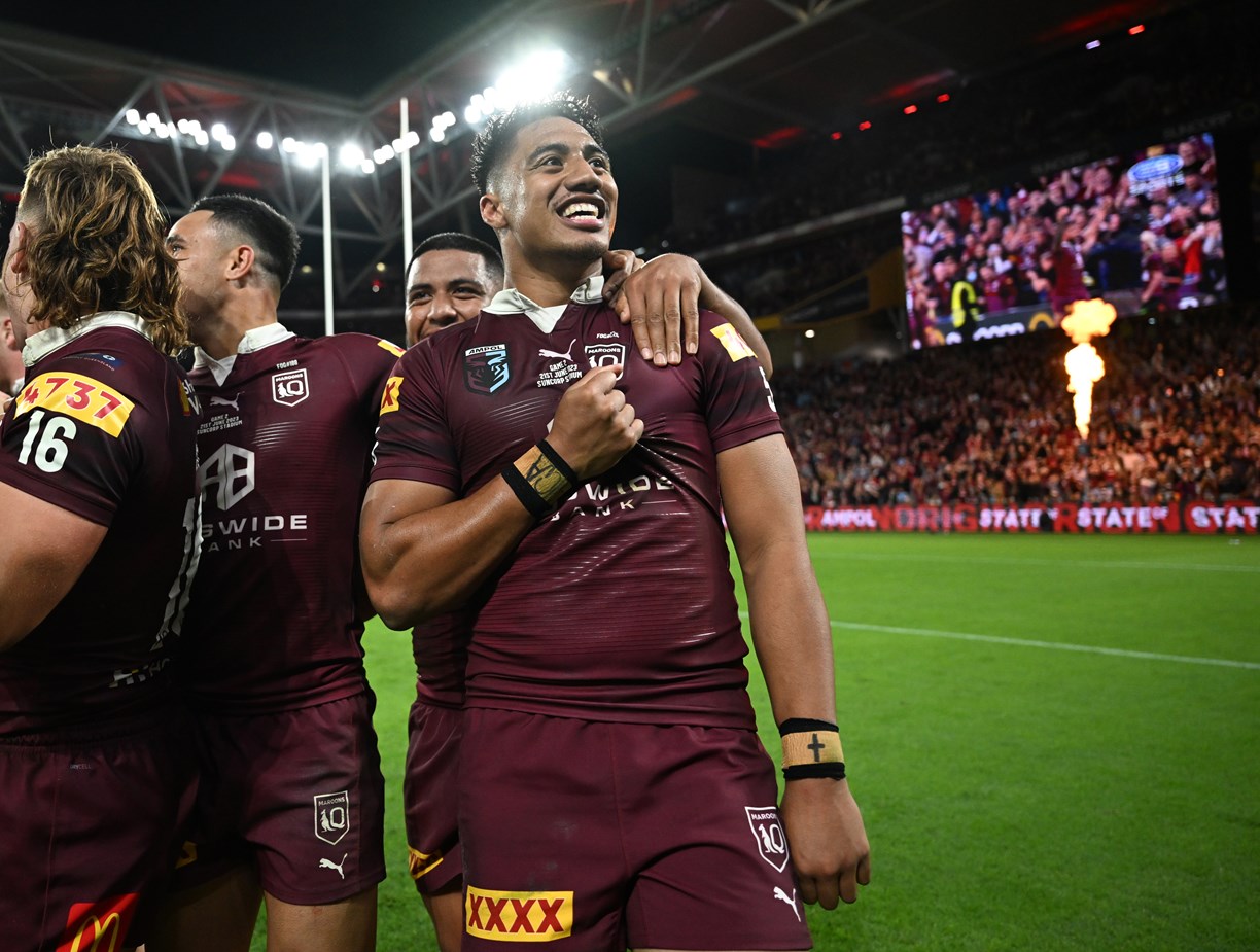 State of Origin 2023, Best photos from Game Two, Maroons celebrations ...